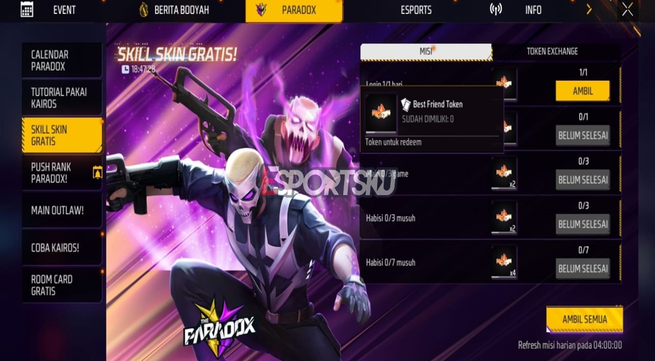 5 Cara Dapatkan Best Friend Token Free Fire (FF) – Esportsku