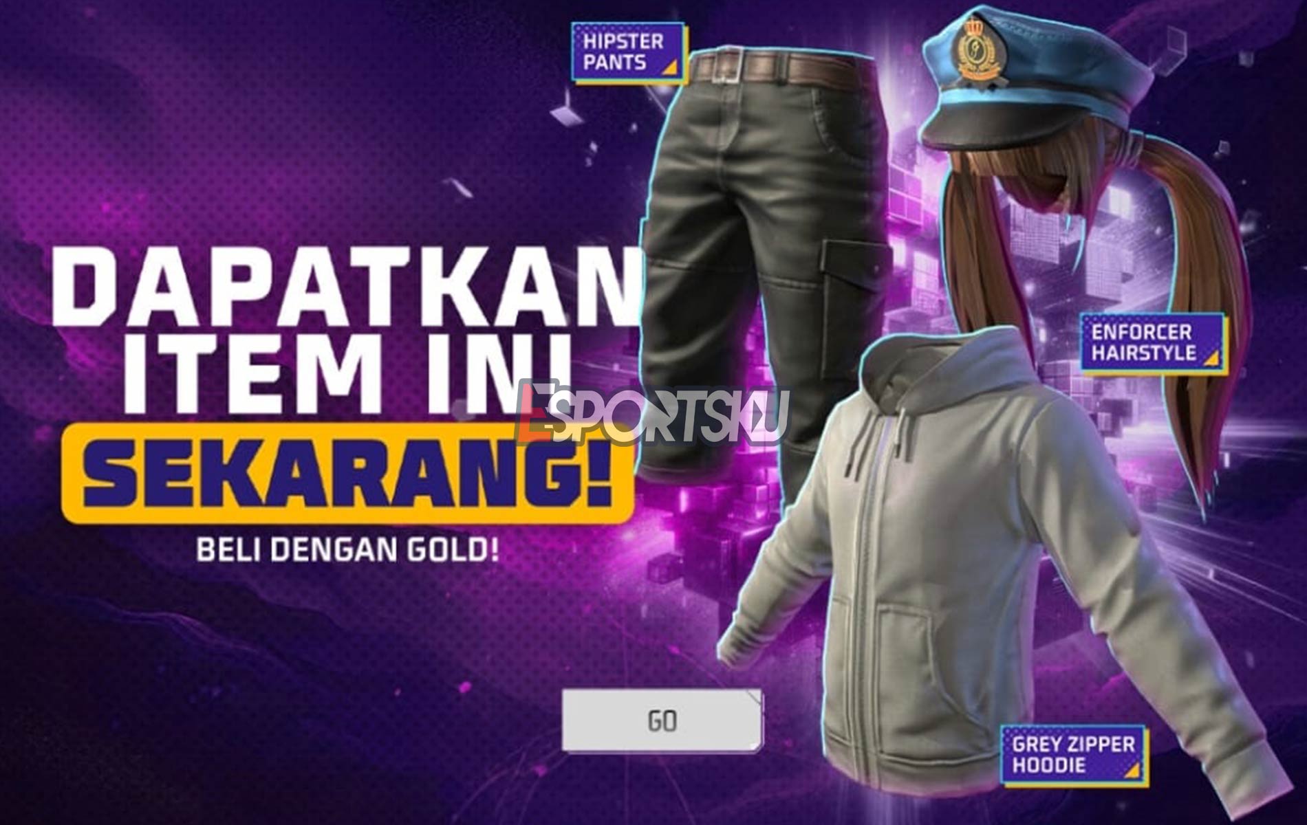 5 Cara Dapatkan Bundle Hipster Hoodie Free Fire (FF) – Esportsku