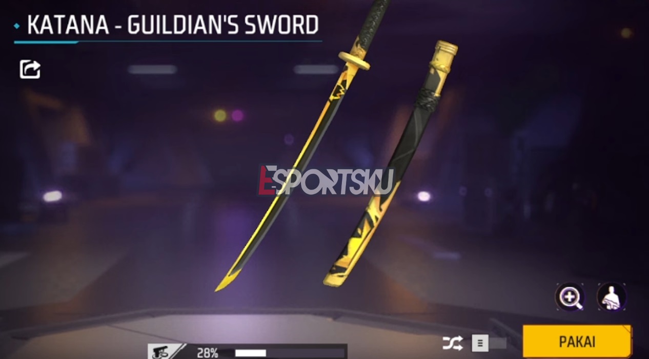 Cara Dapatkan Skin Katana Infinite Journey Free Fire (FF) – Esportsku
