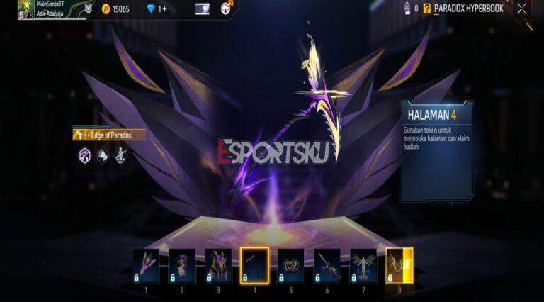 Cara Dapatkan Skin Scythe Edge of Paradox Free Fire (FF) – Esportsku