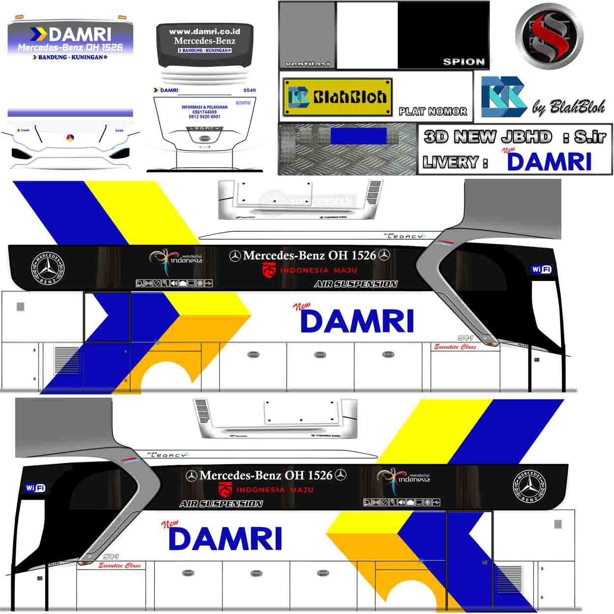28+ Livery Bussid Damri Lengkap, Cek Listnya! – Esportsku