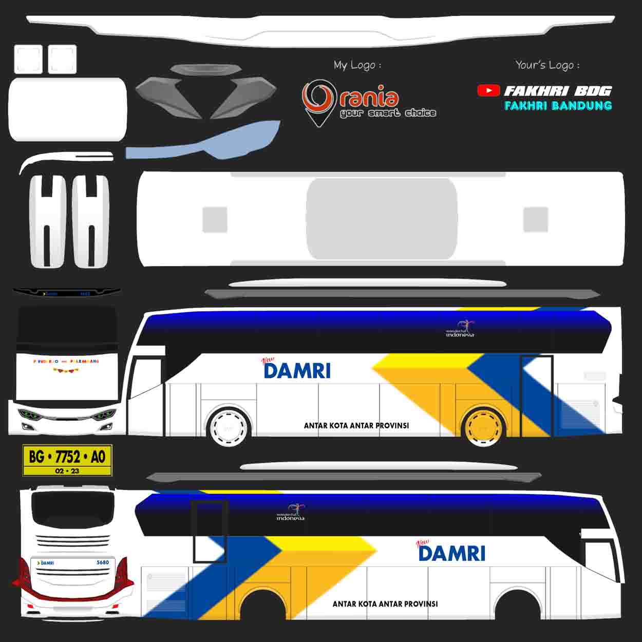 28+ Livery Bussid Damri Lengkap, Cek Listnya! – Esportsku