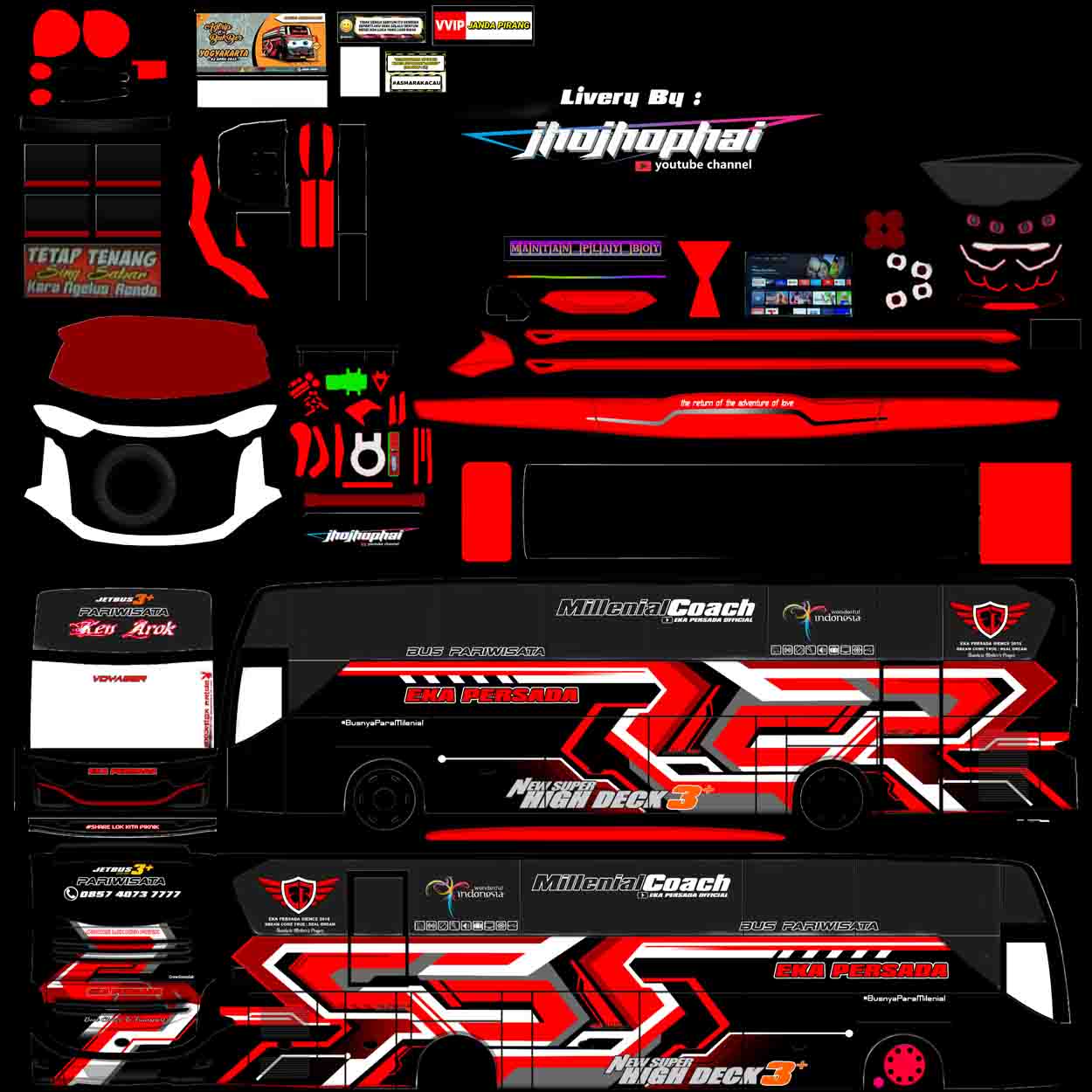 35+ Livery Bussid EKA Cepat & Persada, Ini Listnya! – Esportsku