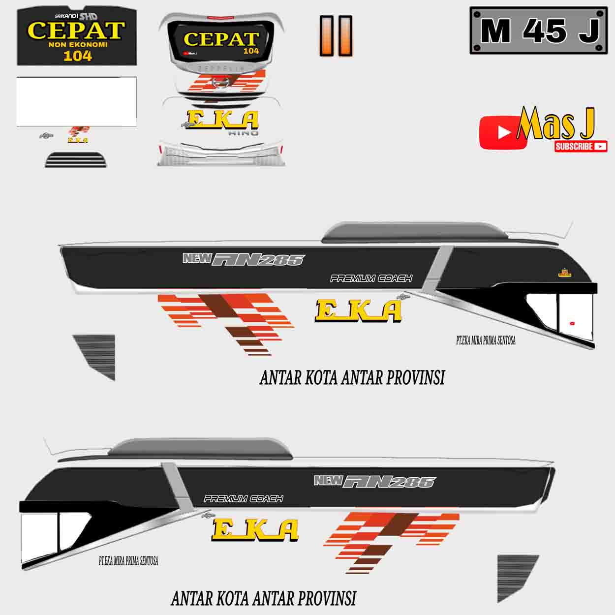 35+ Livery Bussid EKA Cepat & Persada, Ini Listnya! – Esportsku