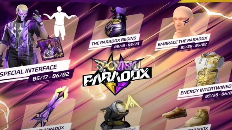 Jadwal Event The Paradox Free Fire (FF) Terbaru 2024, Hadirkan Dua Sisi ...