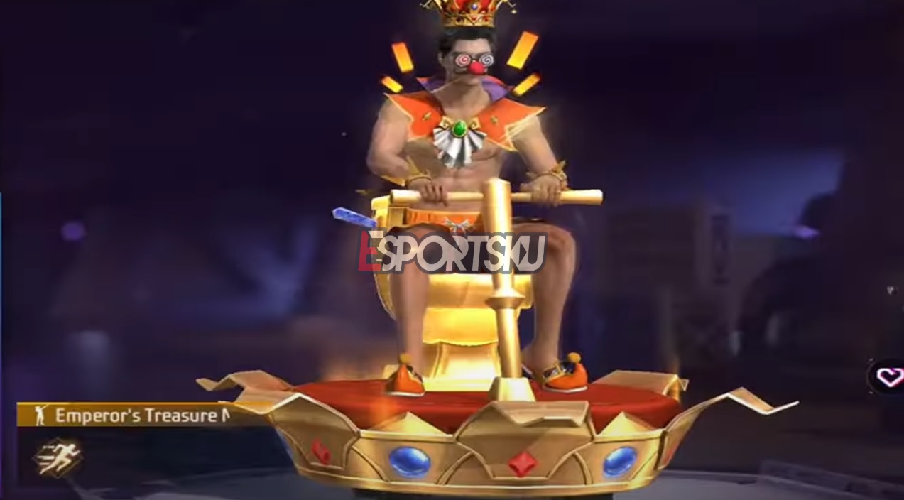 When will the Emperor's Treasure Machine emote be released in Free Fire ...