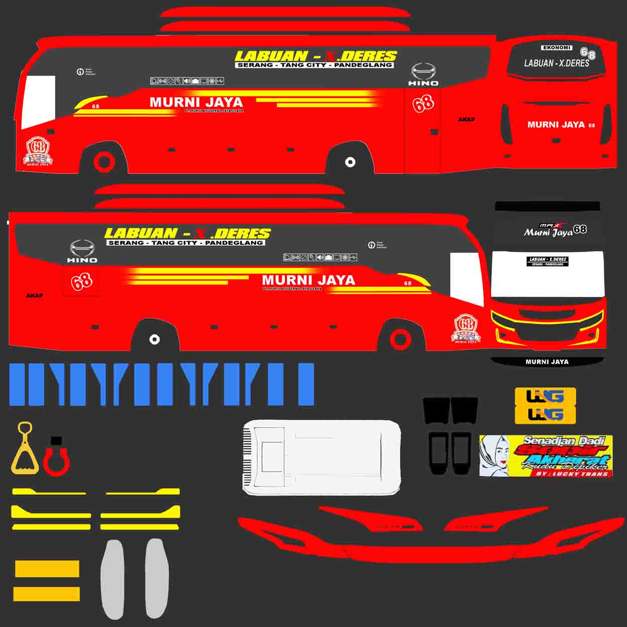 29+ Livery Bussid Murni Jaya, Ini Listnya! – Esportsku