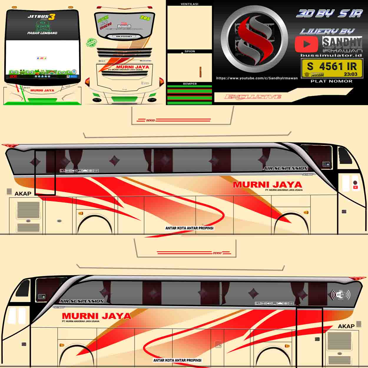29+ Livery Bussid Murni Jaya, Ini Listnya! – Esportsku