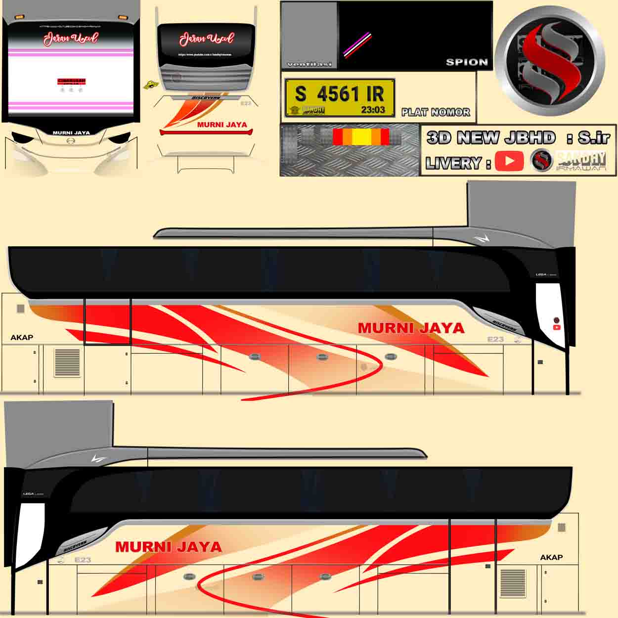 29+ Livery Bussid Murni Jaya, Ini Listnya! – Esportsku