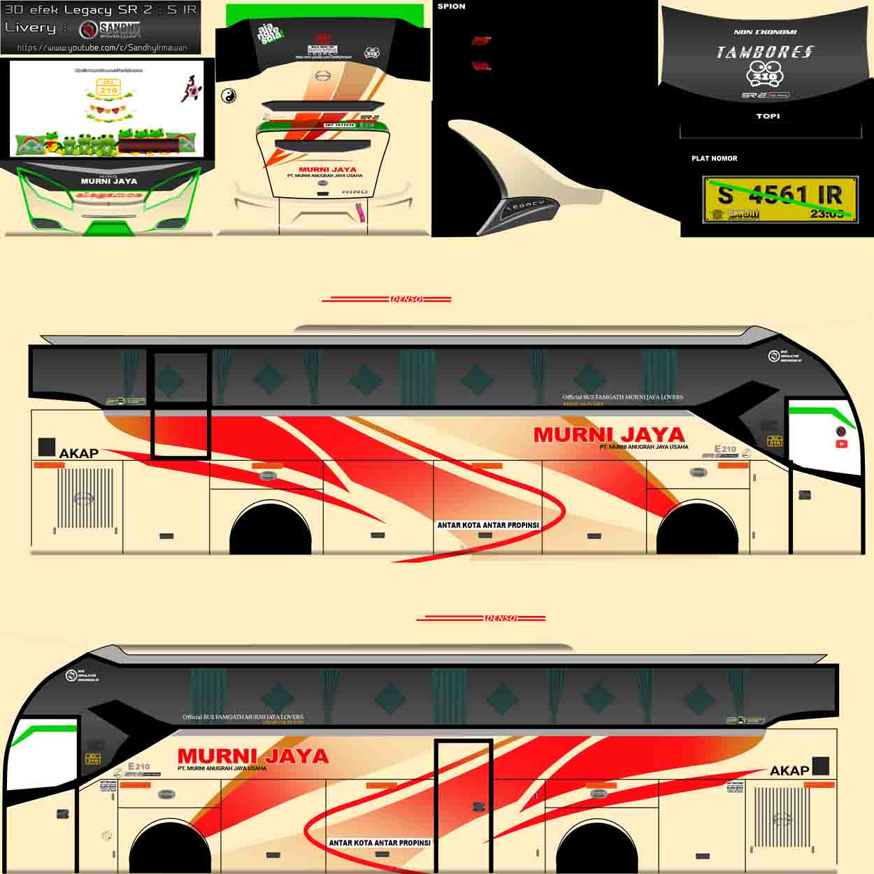 29+ Livery Bussid Murni Jaya, Ini Listnya! – Esportsku
