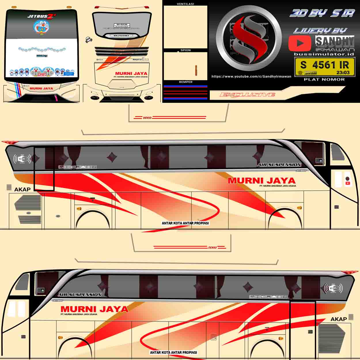 29+ Livery Bussid Murni Jaya, Ini Listnya! – Esportsku
