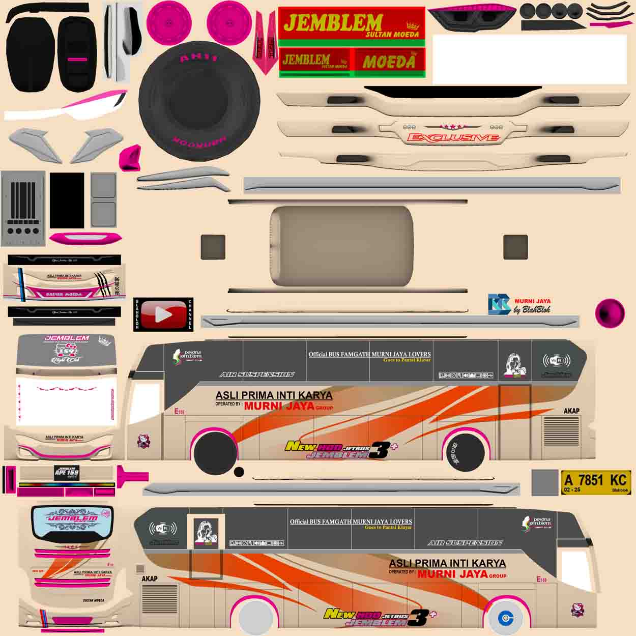29+ Livery Bussid Murni Jaya, Ini Listnya! – Esportsku
