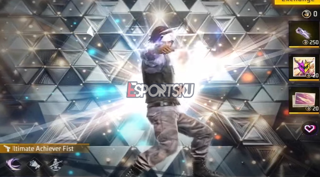 Skin Fist Ultimate Achiever Free Fire (FF), Ini Cara Dapatkan dan ...