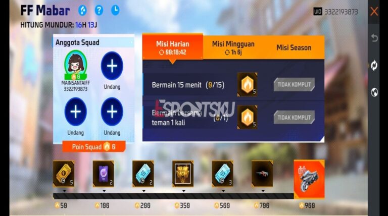 Tips Bermain Event Interface FF Mabar Terbaru 2024, Gampang! – Esportsku