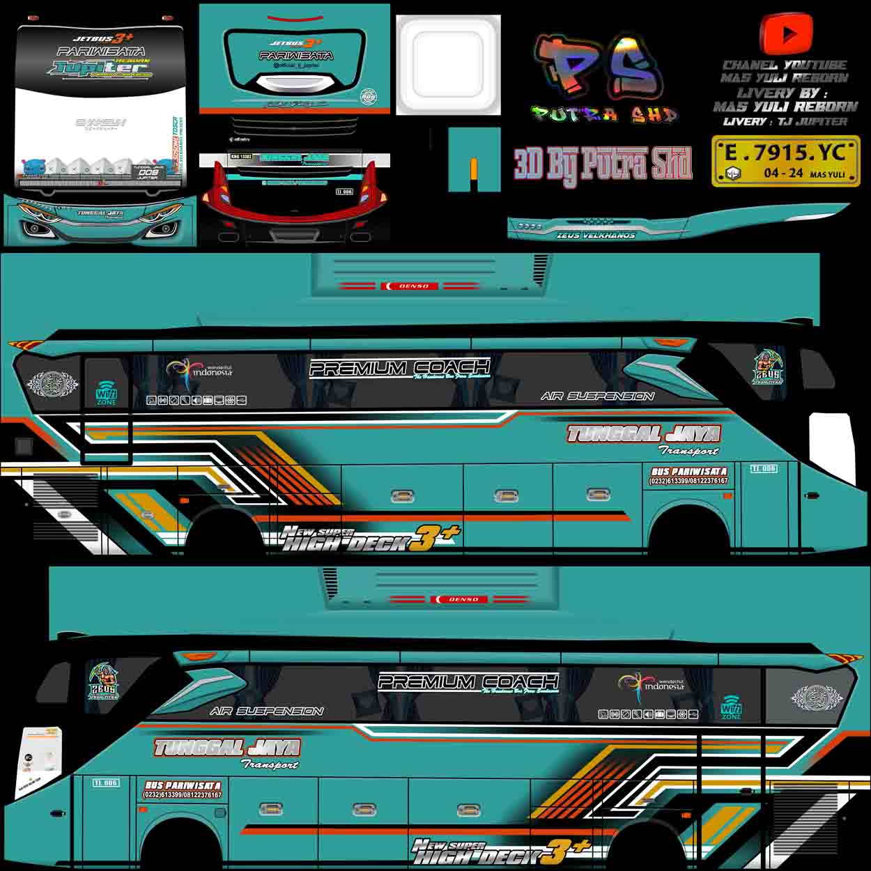 25+ Livery Bussid Tunggal Jaya Jupiter, Ini Listnya! – Esportsku