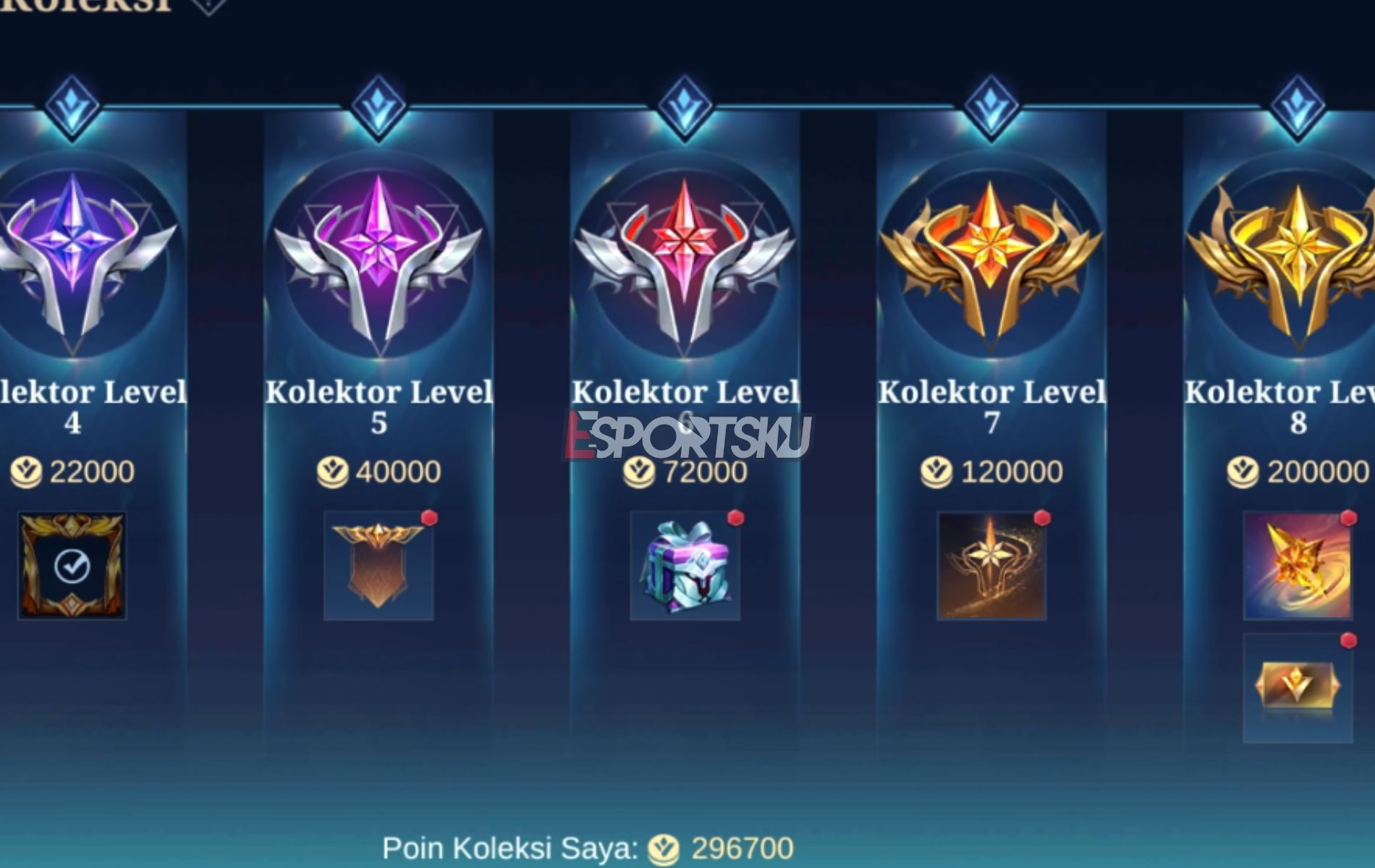 Cara Hitung Poin Skin Collection Mobile Legends (ML) – Esportsku
