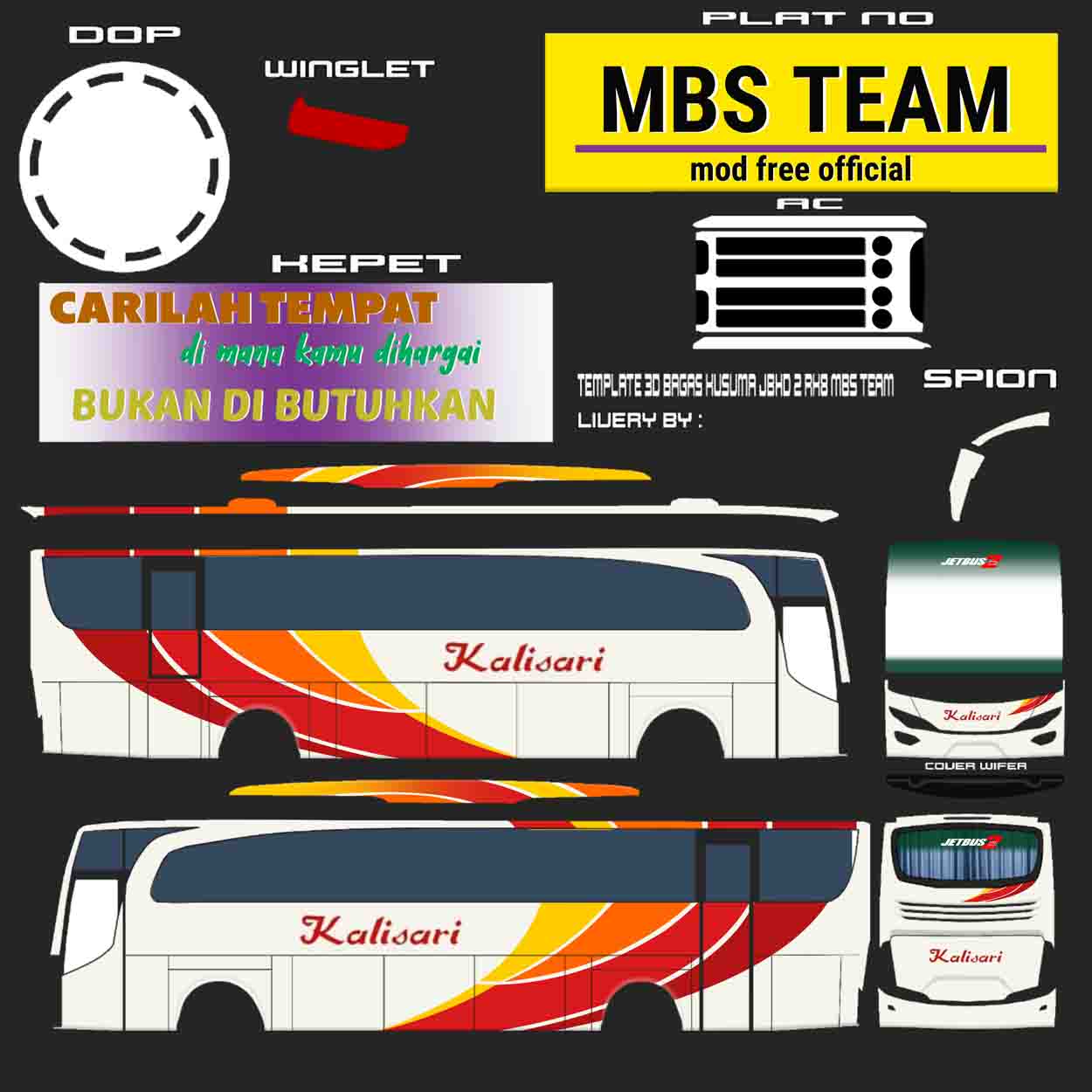 19+ Livery Bussid Kalisari, Lengkap Cek Disini! – Esportsku