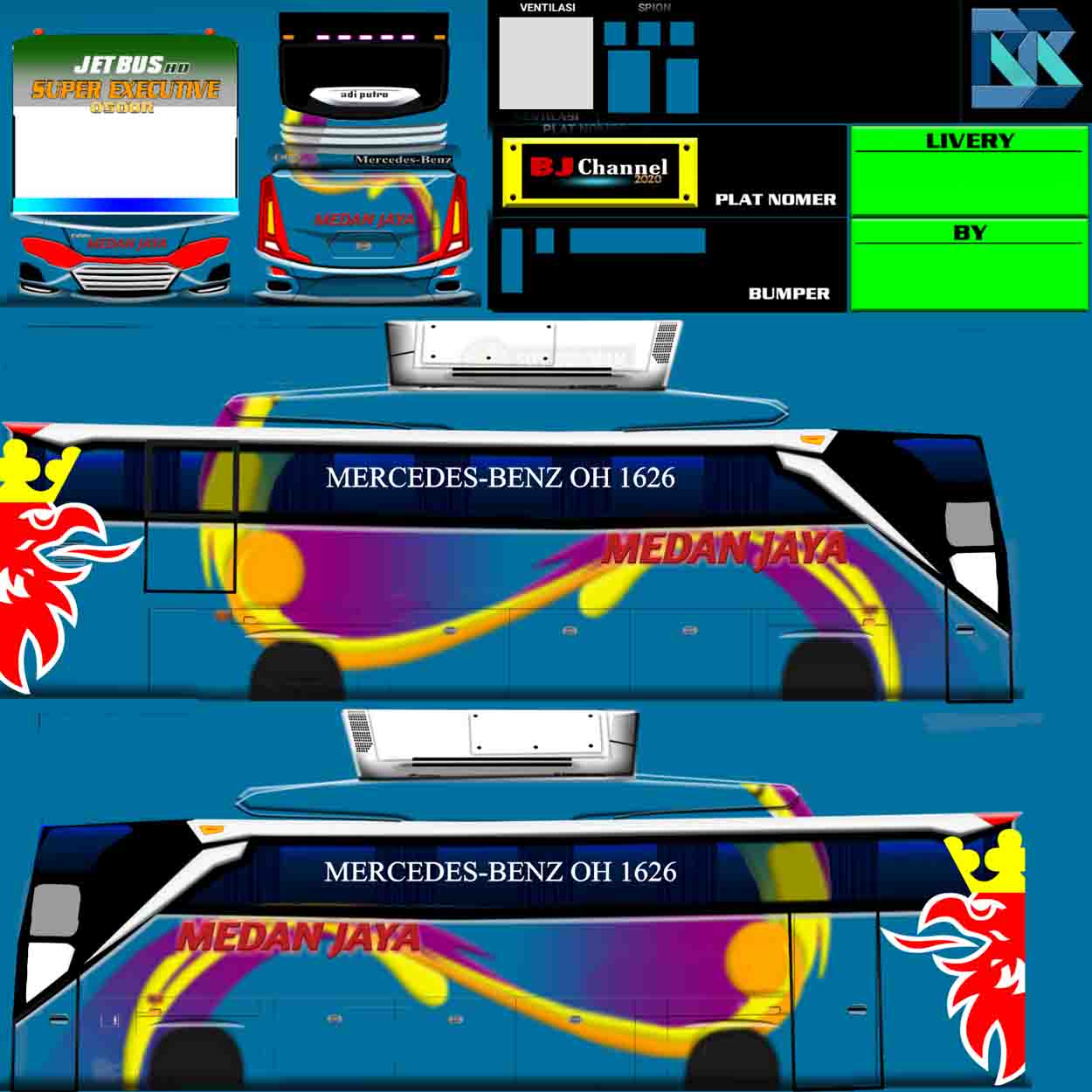 33+ Livery Bussid Medan Jaya, Cek Disini! – Esportsku