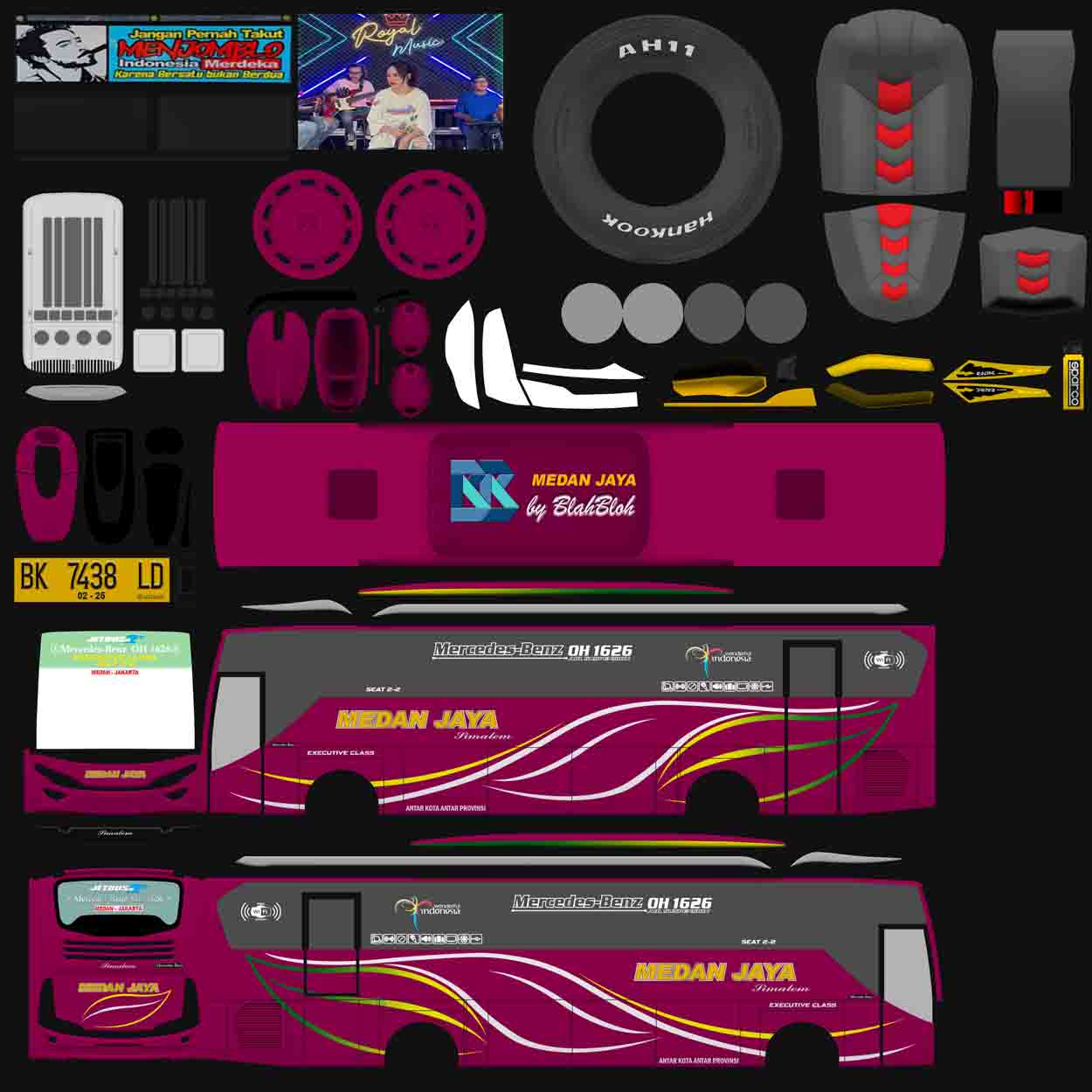 33+ Livery Bussid Medan Jaya, Cek Disini! – Esportsku