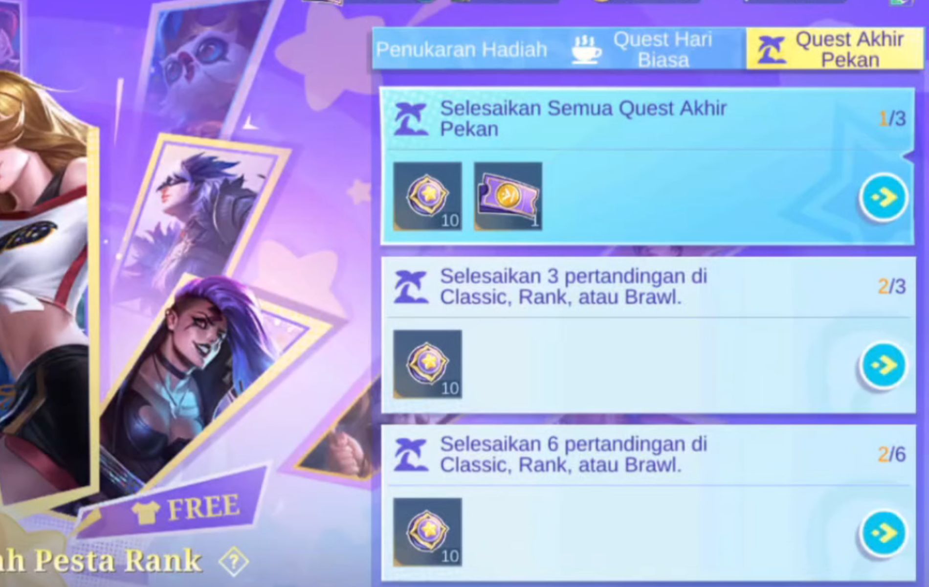 Cara Dapatkan Koin Pesta Rank & Fungsinya Di Mobile Legends (ML ...