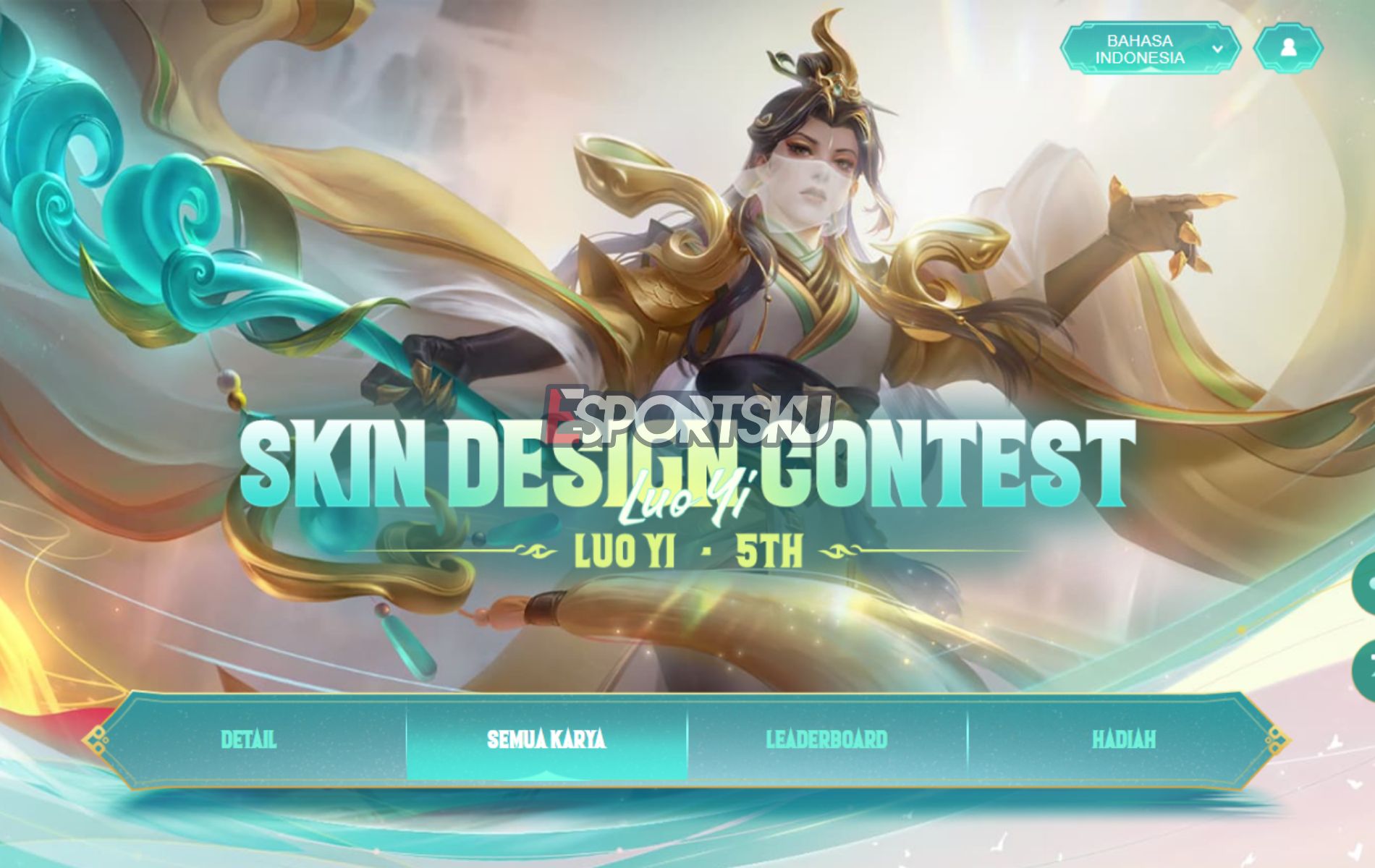 Event Web Skin Luo Yi Mobile Legends (ML), Bisa Dapat Skin Gratis ...