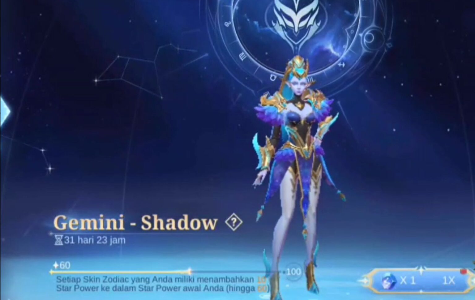 Berapa COA Dapat Skin Zodiac Selena Gemini Mobile Legends (ML)? – Esportsku