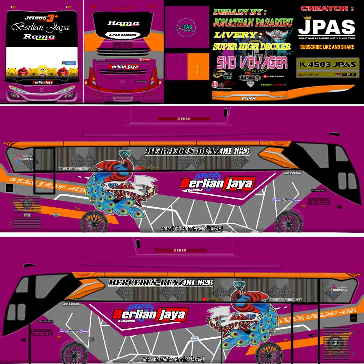 33+ Livery Bussid Berlian Jaya, Cek Listnya! – Esportsku