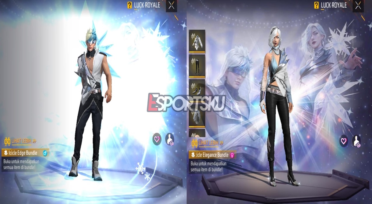 Bundle Icle Edge dan Elegance Free Fire (FF), Ini Cara Dapatkan dan ...
