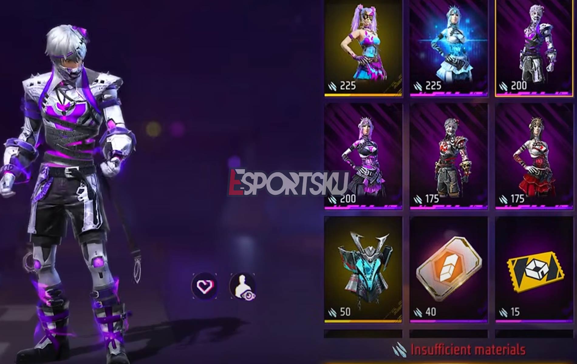 Bundle Raging Violet Free Fire (FF), Ini Cara Dapatkan dan Harganya ...