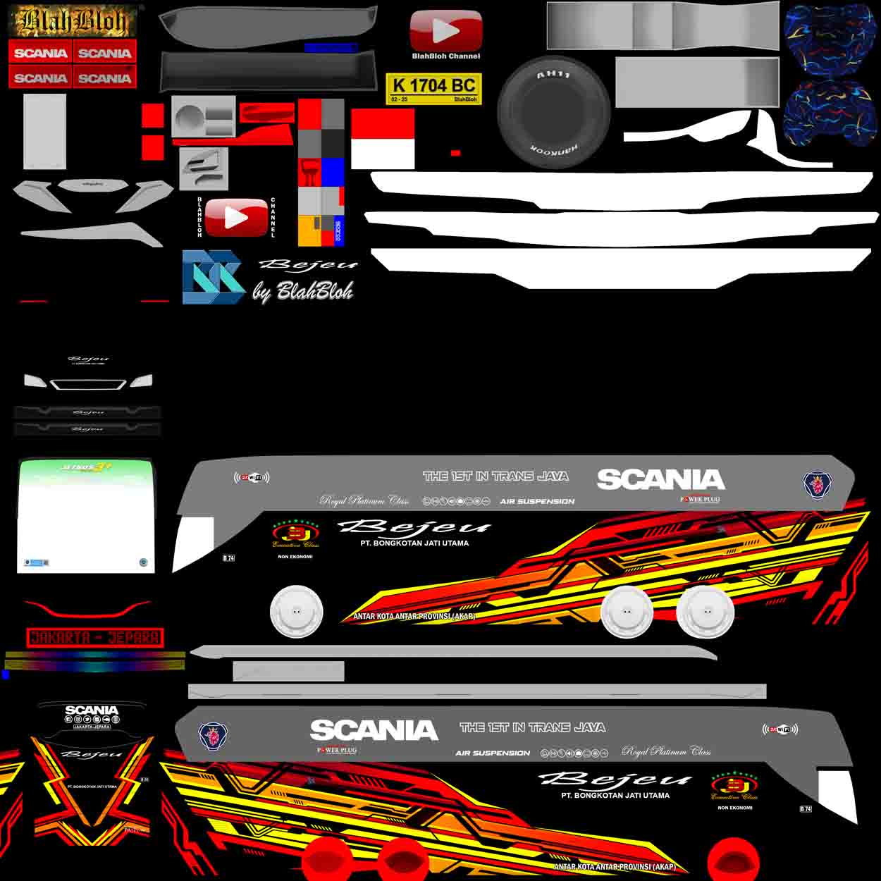30+ Livery Bussid Single Glass, Ini Listnya! – Esportsku