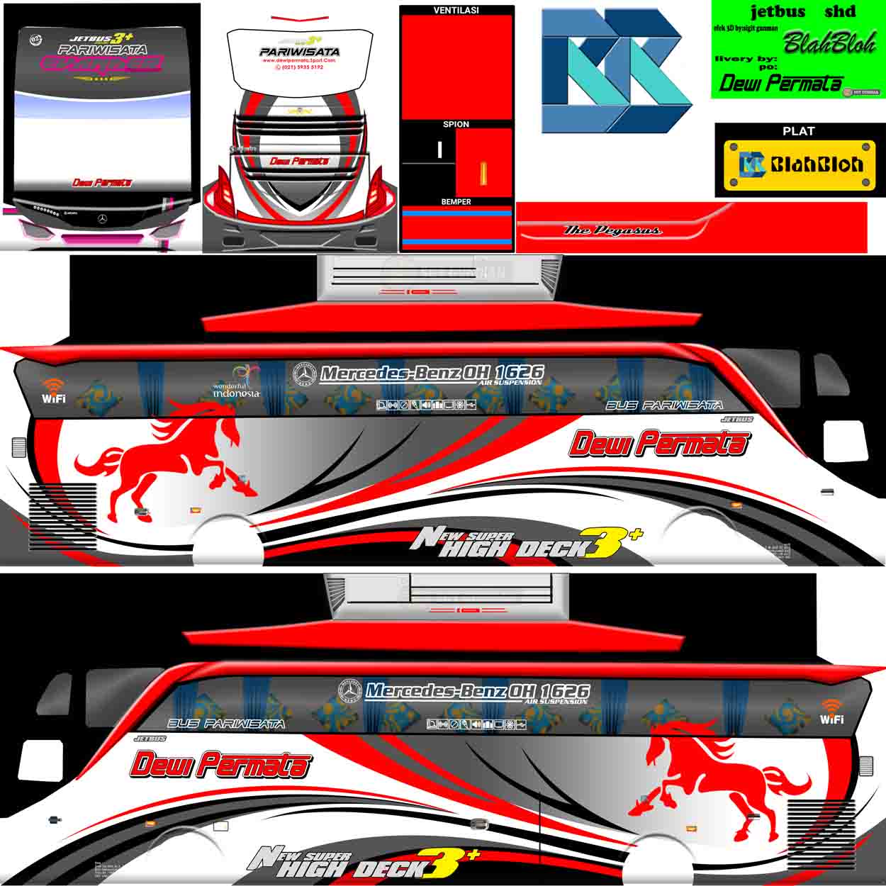 23+ Livery Bussid Dewi Permata, Download Disini! – Esportsku