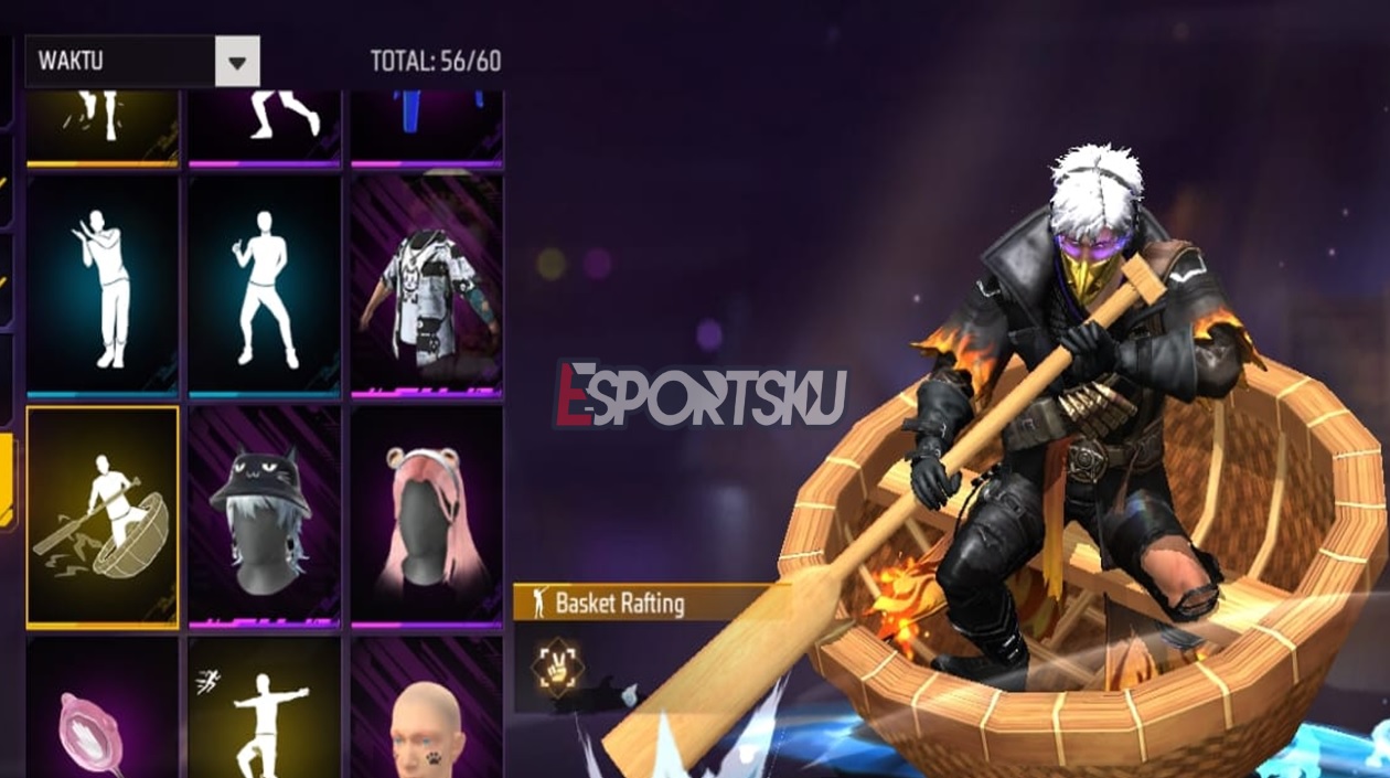 Berapa Diamond Emote Basket Rafting Mythic Free Fire (FF)? – Esportsku