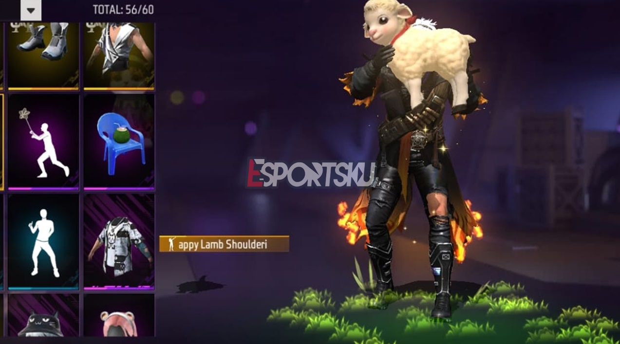 Emote Happy Lamb Shoulder Free Fire (FF), Ini Cara Dapatkan dan Tanggal ...
