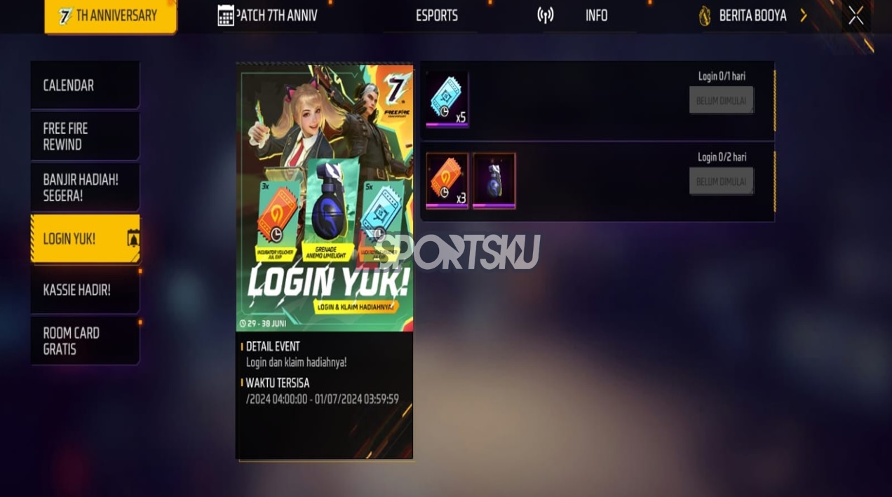 Grenade Anemo Limelight Free Fire (FF), Here’s How to Get It and Its ...