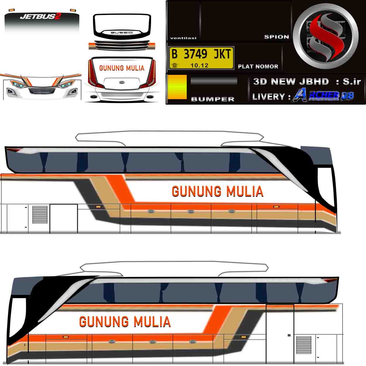20+ Livery Bussid Gunung Mulia, Cek Disini! – Esportsku