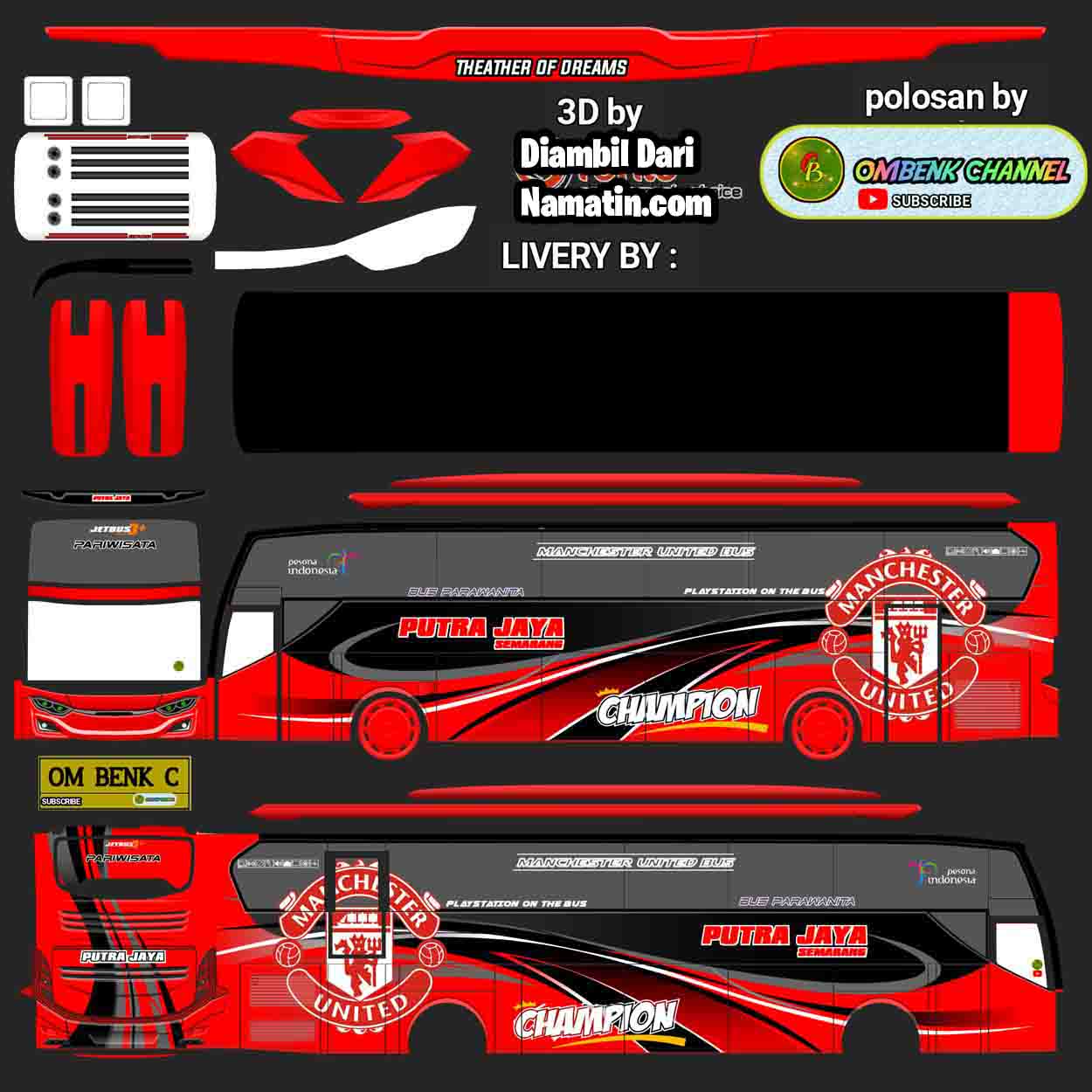25+ Livery Bussid Manchester United, Cek Disini! – Esportsku