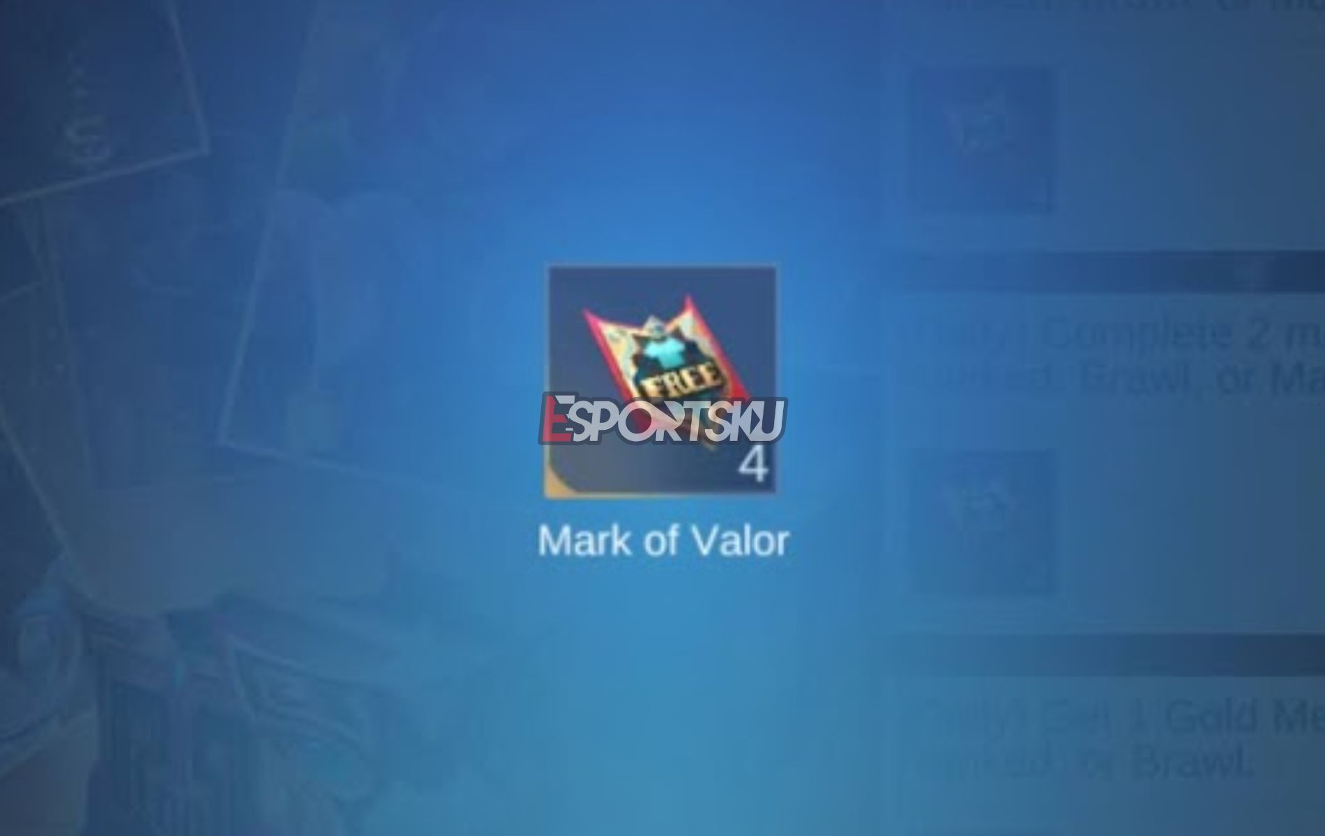 Mark of Valor Mobile Legends (ML), Fungsi & Cara Dapat! – Esportsku
