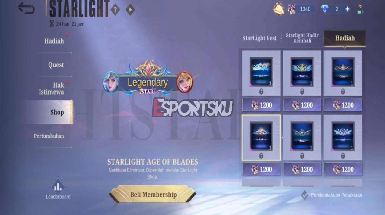 Age Of Blades Notification Mobile Legends (ML), Here's How to Get It ...