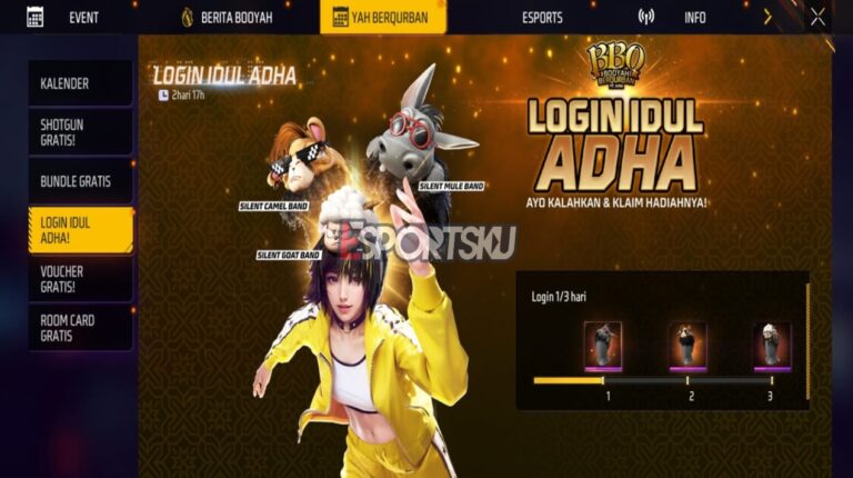 Skin Topi Berqurban Free Fire (FF), Ini Cara Dapatkan dan Tanggal ...