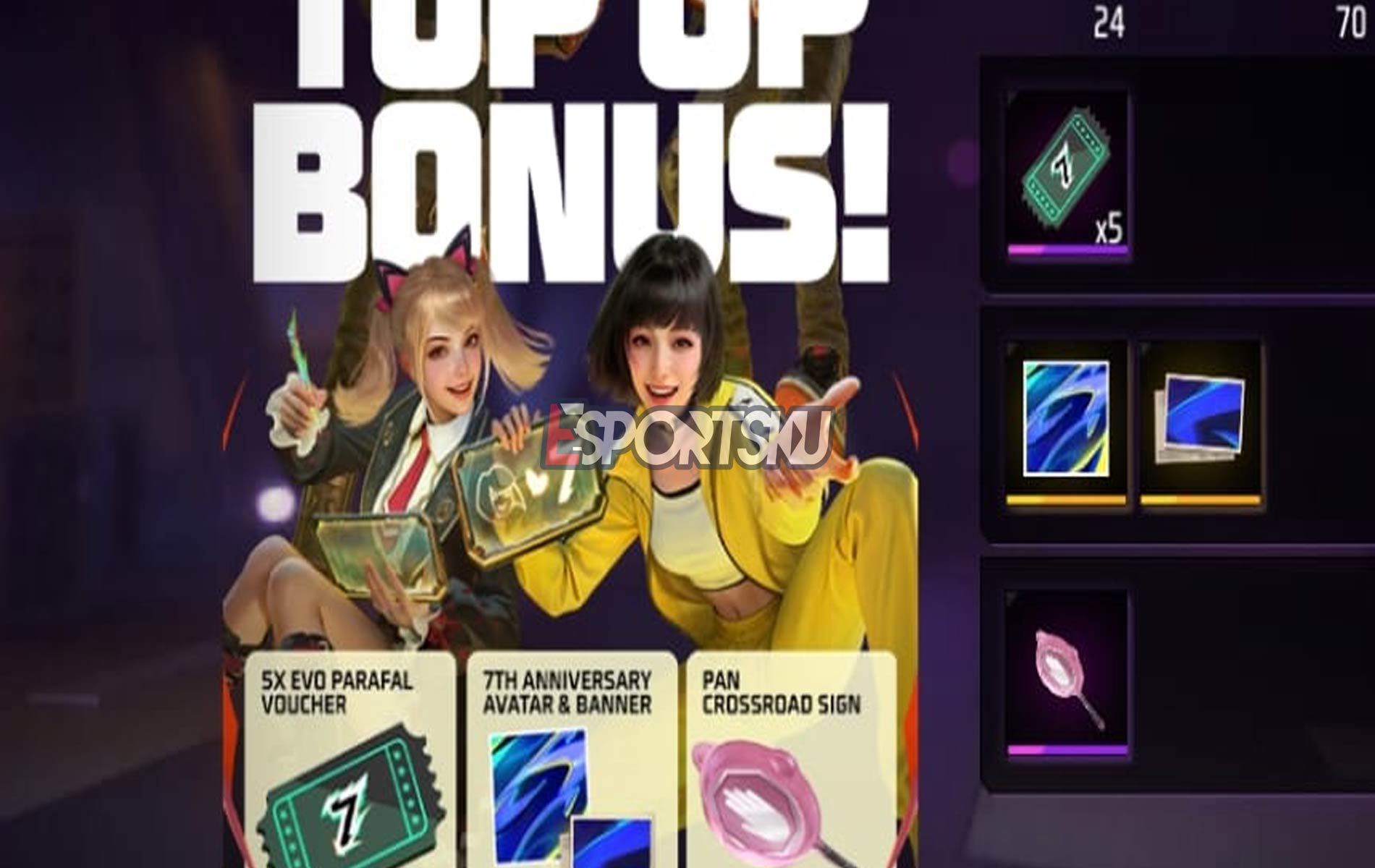 Avatar Banner 7th Anniversary Free Fire (FF), Ini Cara Dapatkan ...