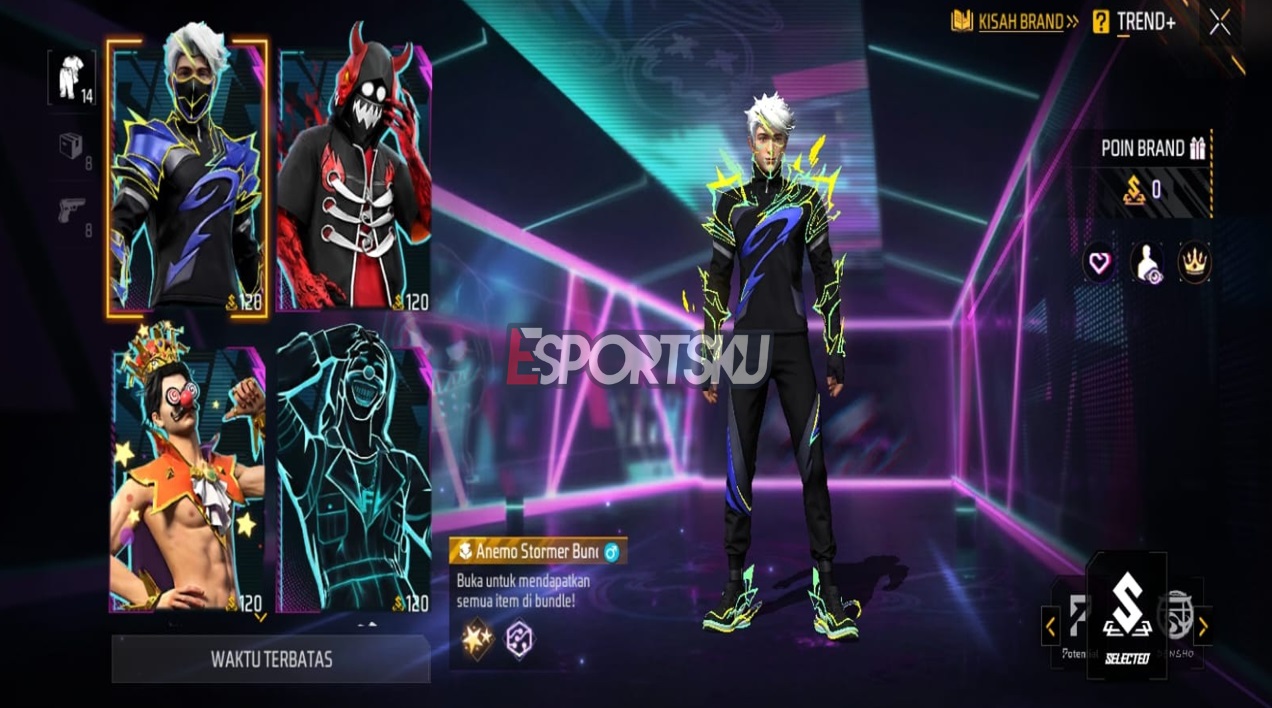 Bundle Anemo Stormer Free Fire (FF), Ini Cara Dapatkan, Tanggal Rilis ...