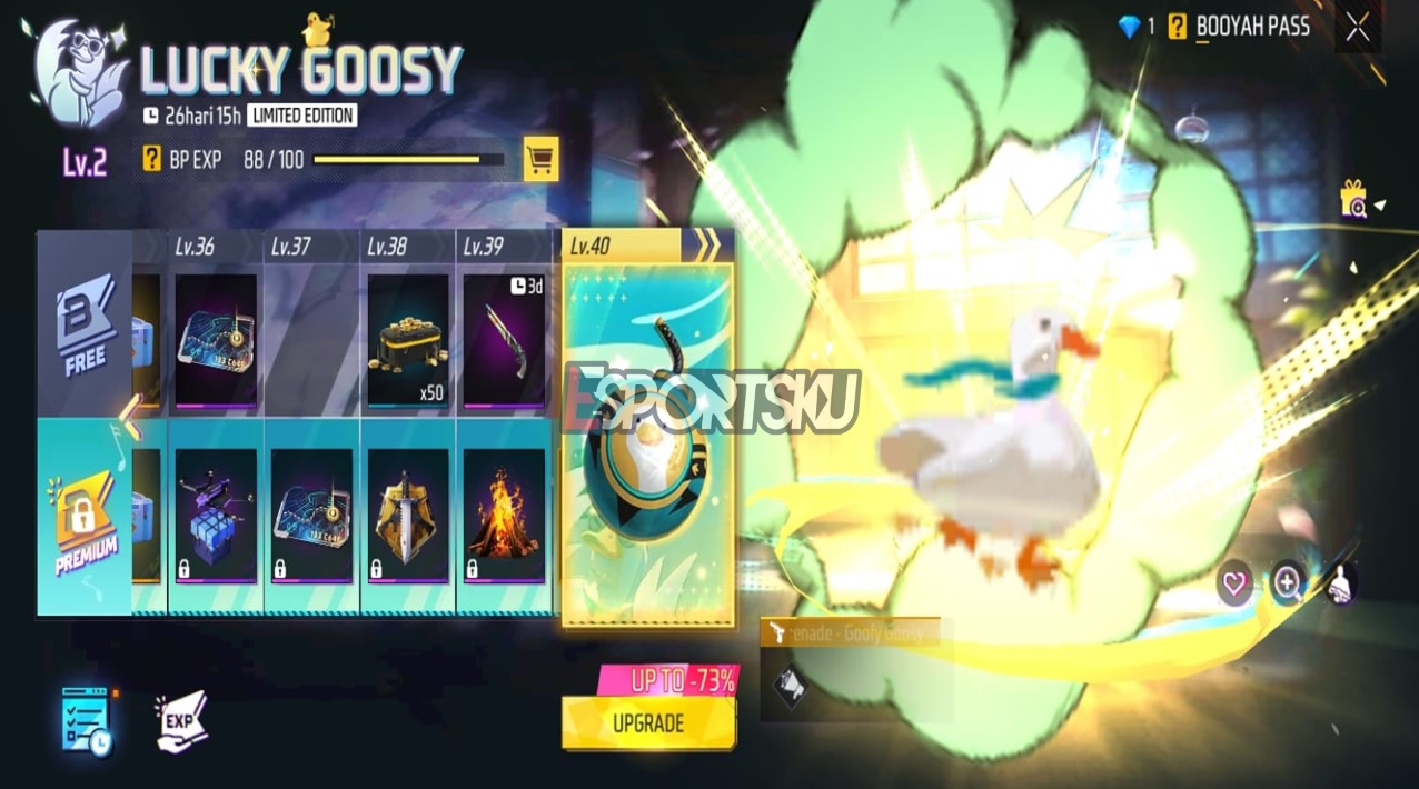 Grenade Goofy Goosy Free Fire (FF), Ini Cara Dapatkan, Tanggal Rilis ...