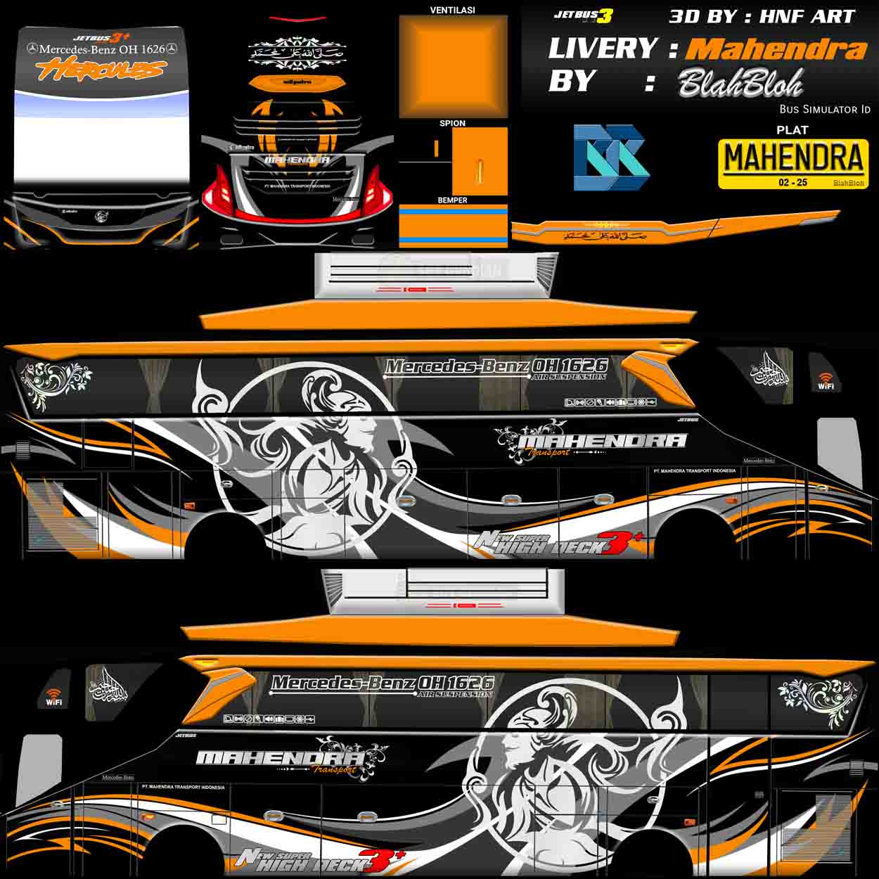 23+ Livery Bussid Mahendra Transport, Download Disini! – Esportsku