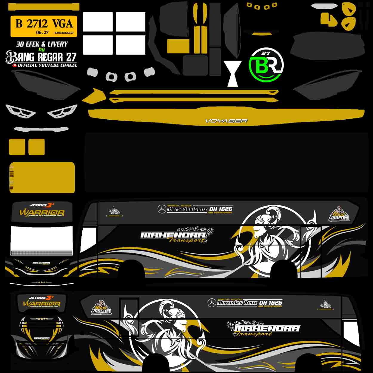 23+ Livery Bussid Mahendra Transport, Download Disini! – Esportsku