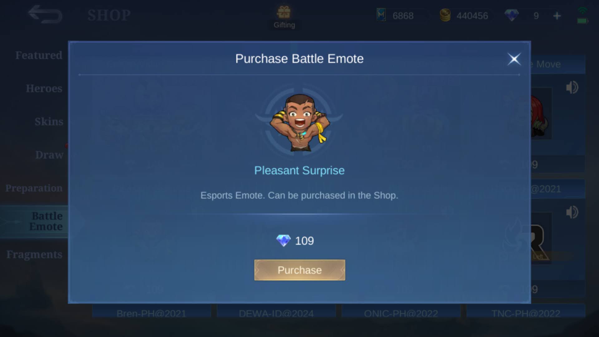 Emote Pleasant Surprise Paquito Mobile Legends (ML): How to Get & Its ...