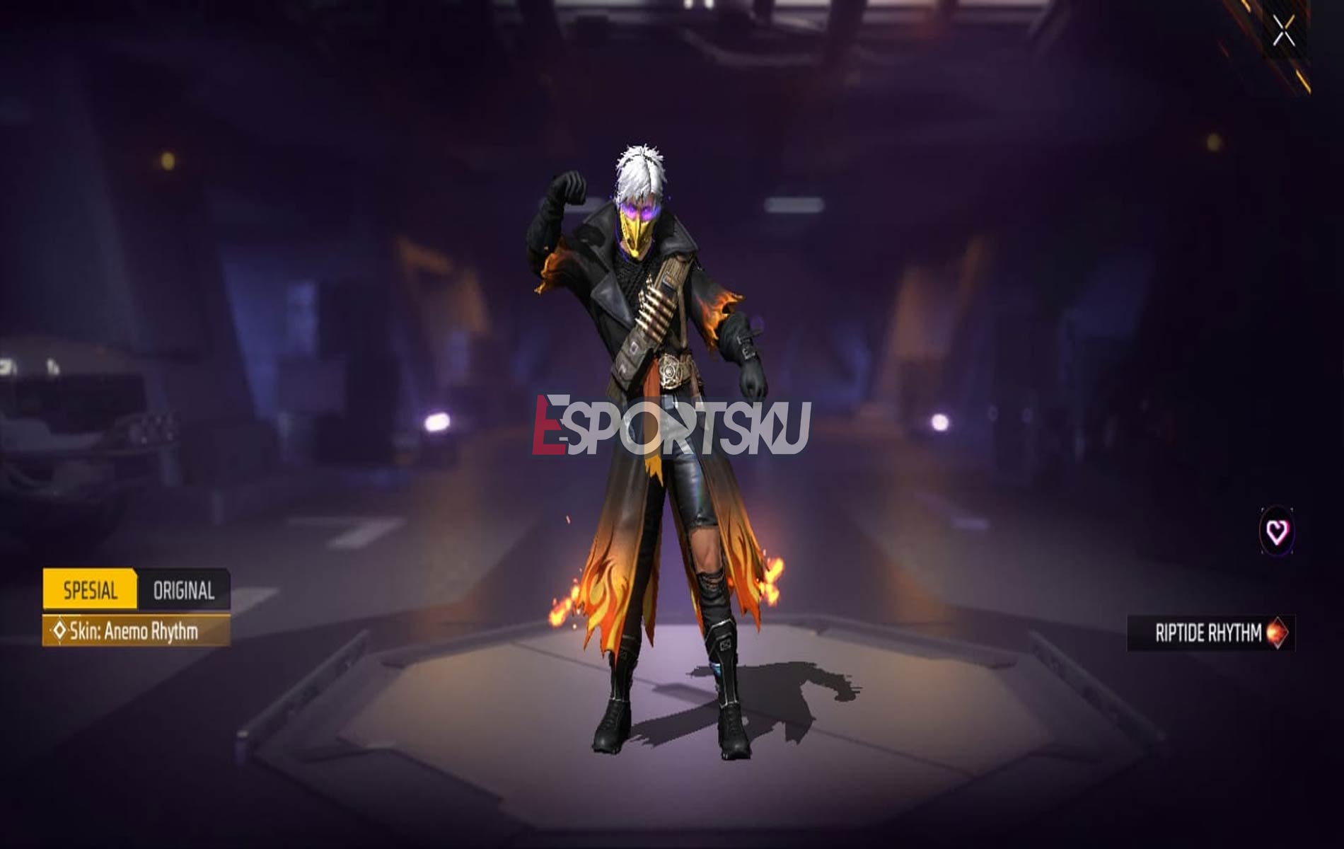 Skill Skin Skyler Anemo Rhythm Free Fire (FF), Ini Cara Dapatkan, Harga ...
