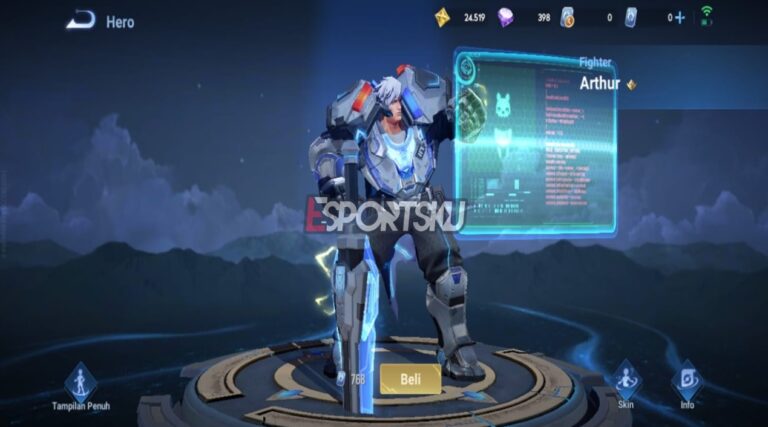 Wajib Punya! Semua Koleksi Skin Arthur Honor of Kings Terbaru! – Esportsku