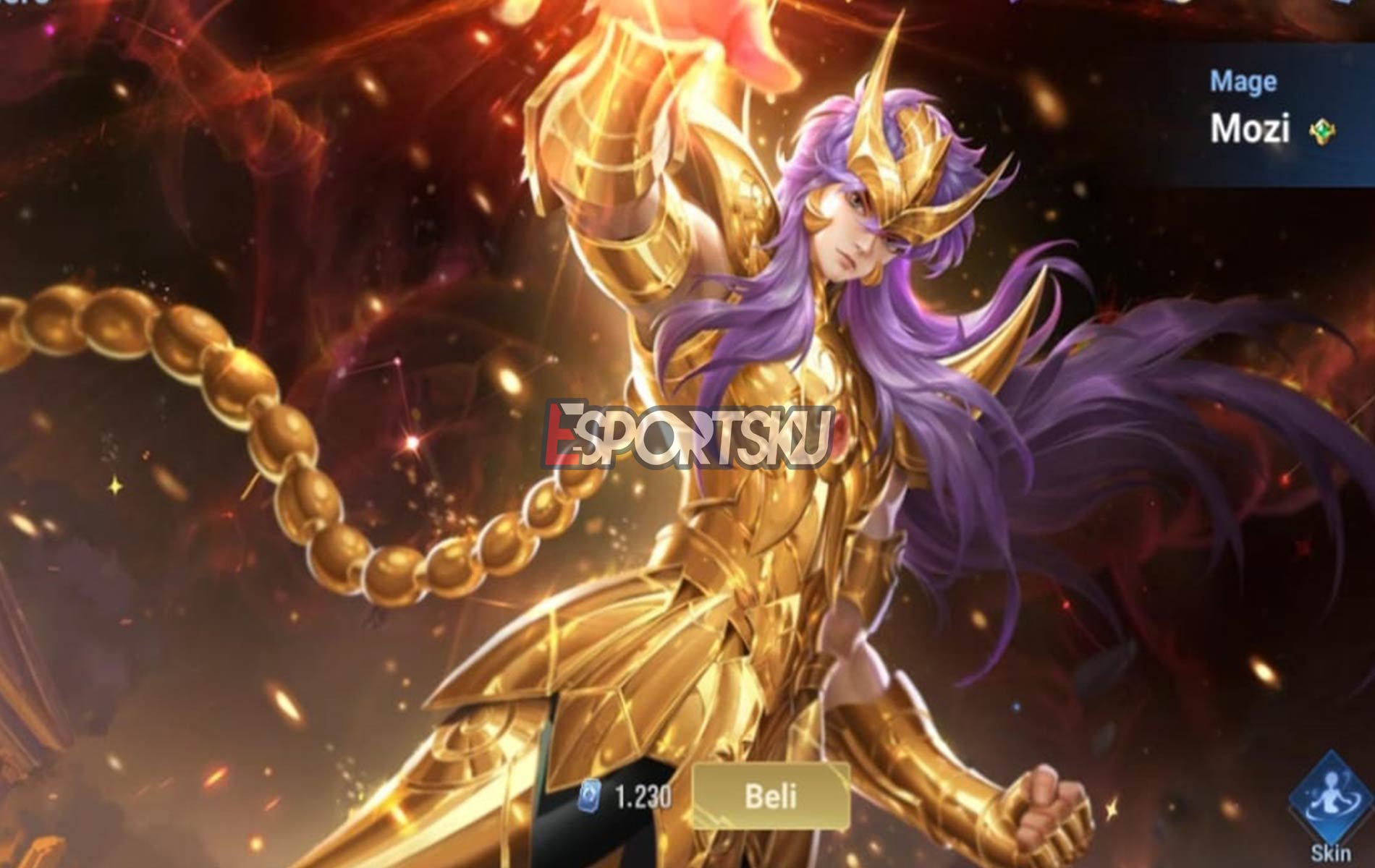 Skin Mozi Golden Scorpio Honor of Kings (HoK), Ini Cara Dapatkan ... Skin Mozi Golden Scorpio Honor of Kings (HoK), Ini Cara Dapatkan ...