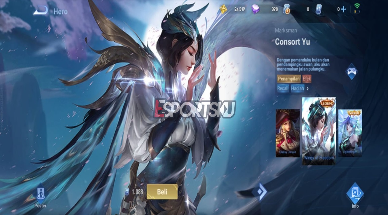 Auto Win! Rahasia Main Hero Consort Yu Honor of Kings, Skill, Build dan ...