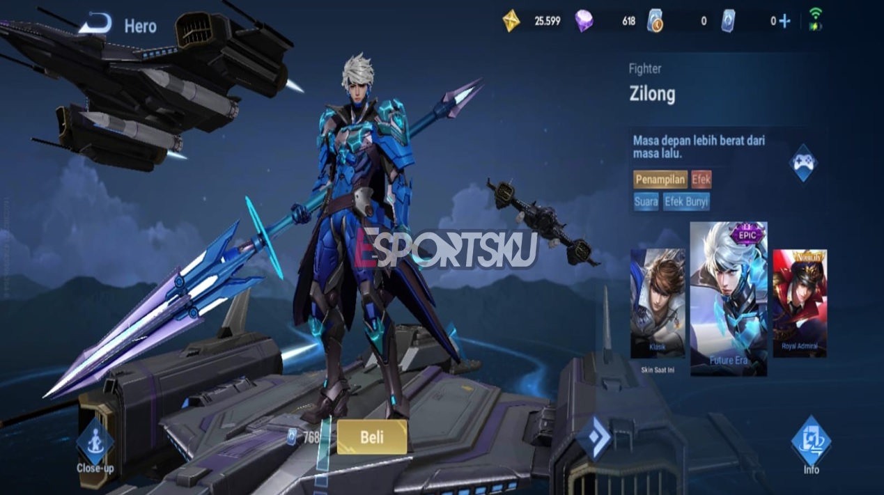 Skin Zilong Future Era Honor of Kings (HoK), Ini Cara Dapatkan dan Harga! – Esportsku